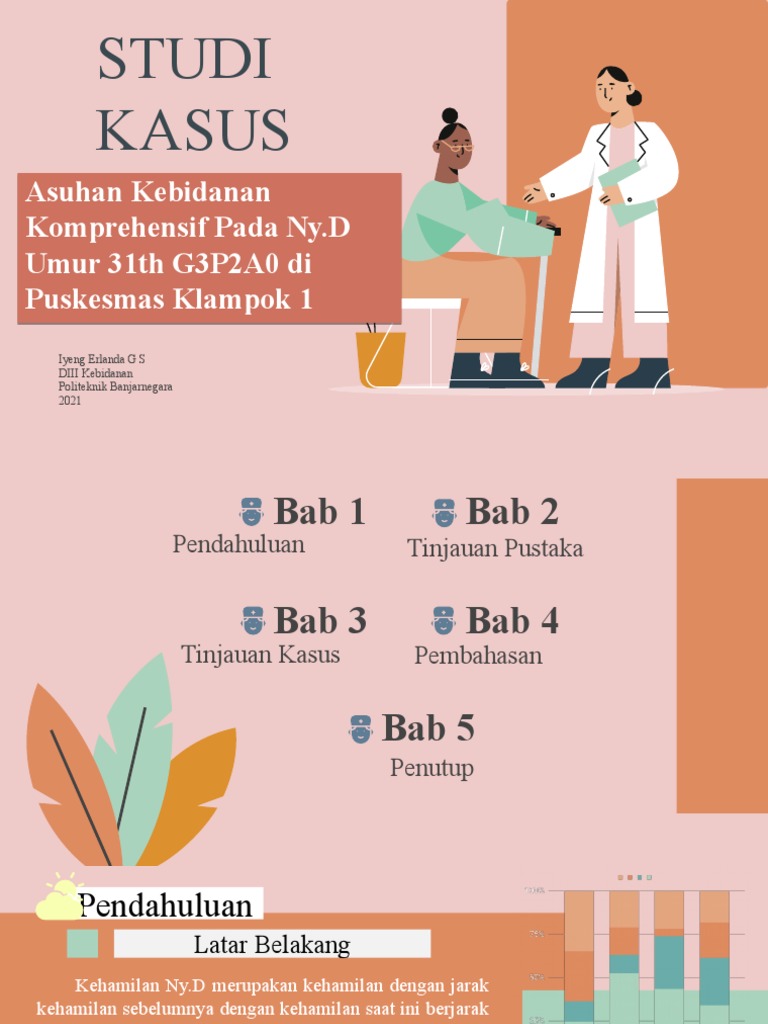 Studi Kasus: Asuhan Kebidanan Komprehensif Pada Ny.D Umur 31th G3P2A0 ...