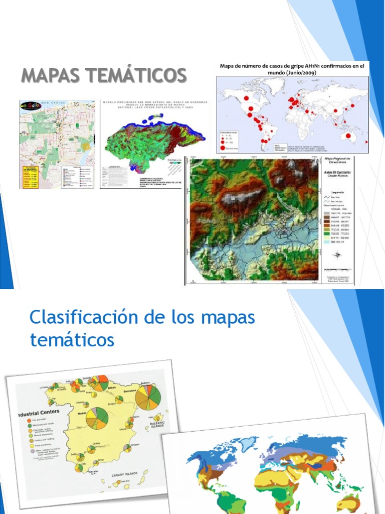 Mapas Temáticos: Cualitativos y Cuantitativos | PDF | Mapa