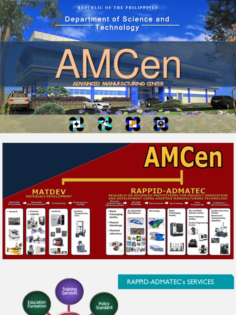 DOST AMCen Briefer | PDF | 3 D Printing | Materials