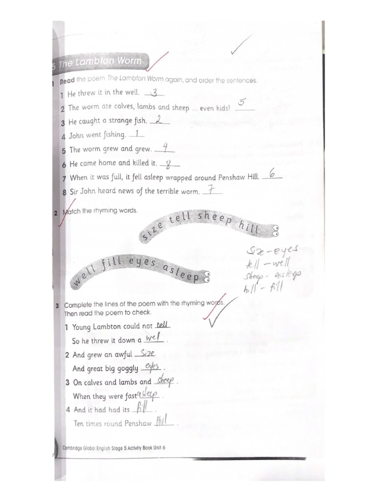 U6-L5 The Lambton Worm | PDF