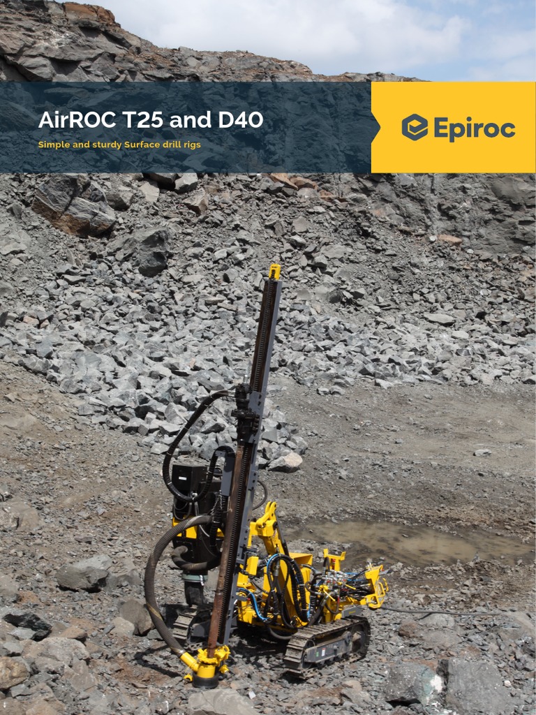 Airroc T25 and D40: Simple and Sturdy Surface Drill Rigs | Download ...