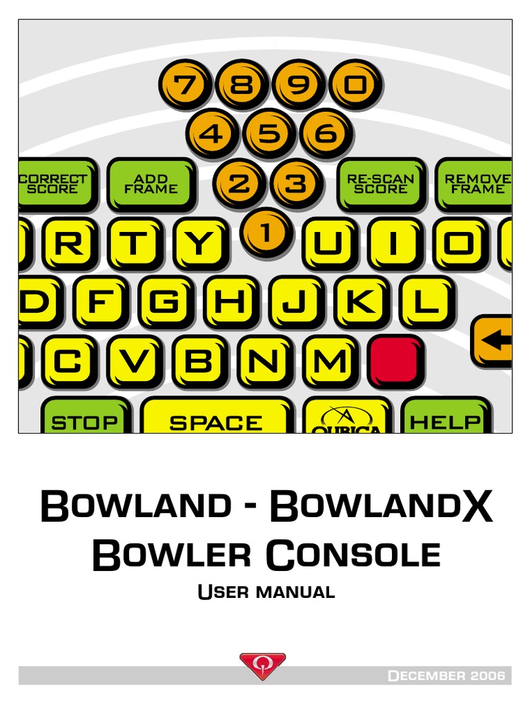 Bowland - BowlandX Bowler Console | PDF | Touchscreen | Cursor (User Interface)
