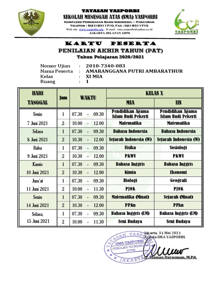 Amaranggana Putri Ambarathur | PDF