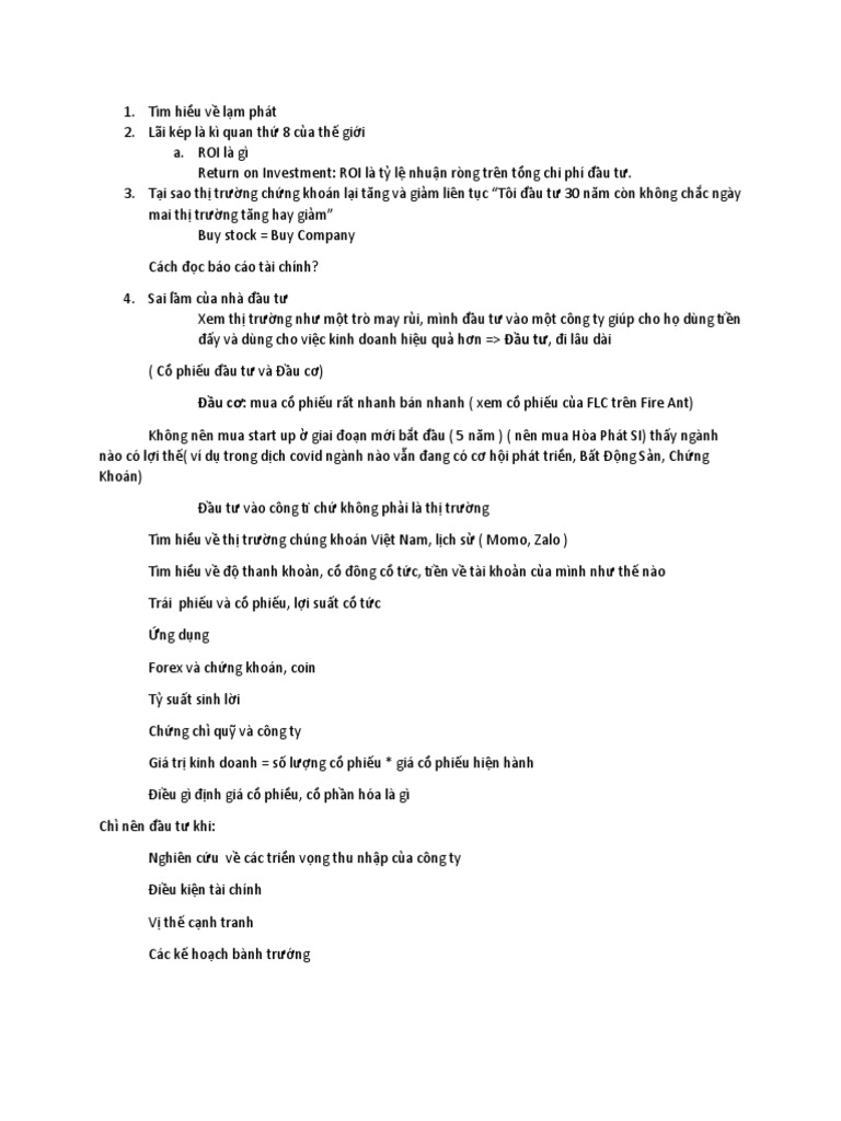 Stock Market 101 | PDF