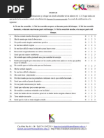 Cuestionario Gad 7 | PDF | Ansiedad | Trastornos mentales y conductuales