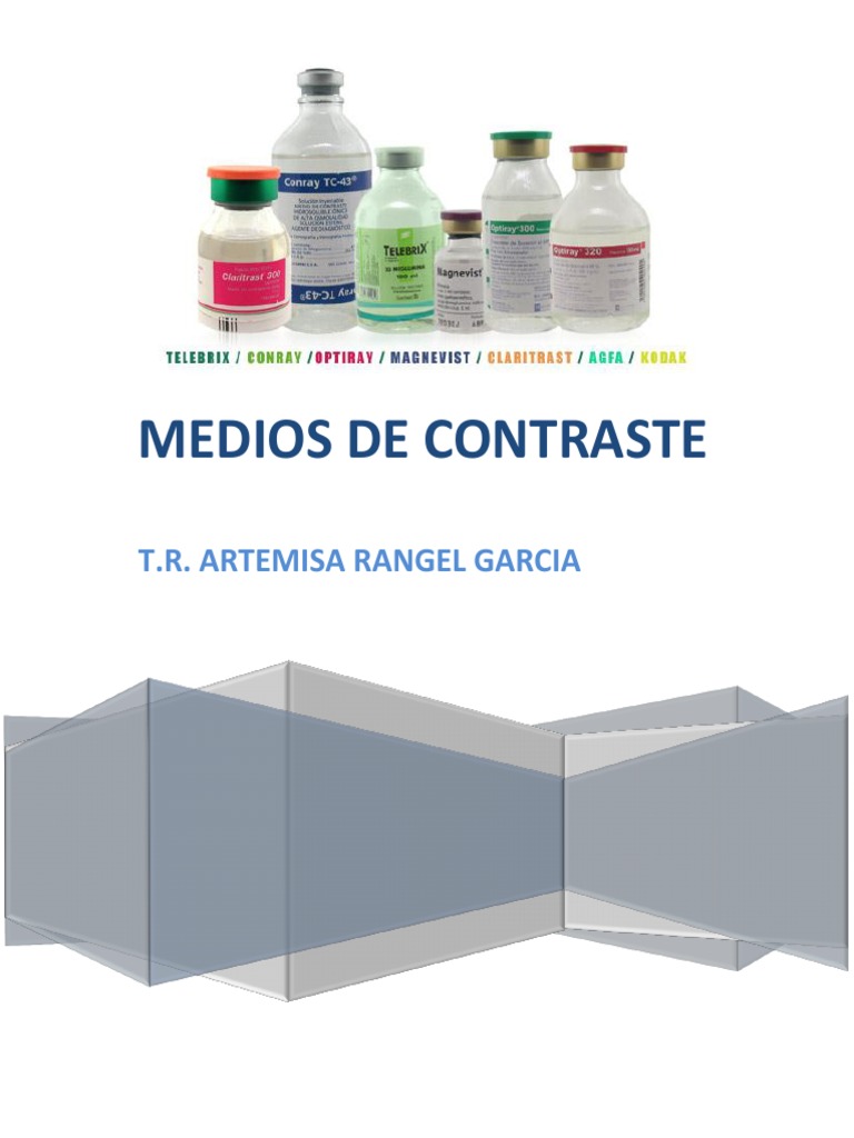 Medios de Contraste Lectura | PDF | Ion | Sistema complementario
