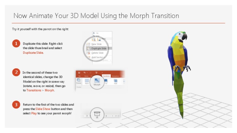 Animate 3D Models with Morph Transition | PDF | Games & Activities ...