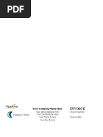 Ambulance Service Invoice Template | PDF