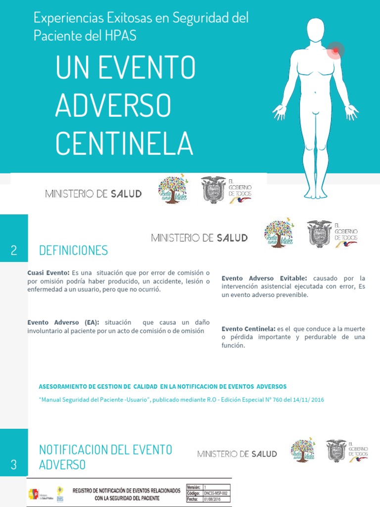 MSP-HPAS Un Evento Adverso Centinela | PDF | Cuidado de la salud ...