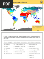 Clasificacion Climatologia de Koppen | PDF