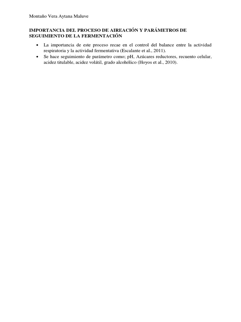 Areación-Maluve Montaño | PDF | Ciencia y matemáticas