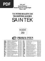 Petunjuk Try Out Online Prosus Inten | PDF