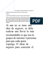 Taller y Guia 10 Emprendimiento | PDF | Iniciativa empresarial ...
