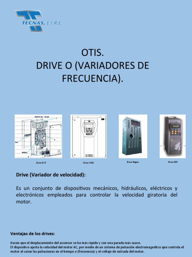 Otis Drive | PDF | Ascensor | Energia electrica