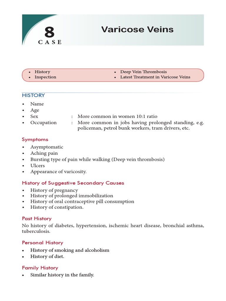 Varicose Veins | PDF | Vein | Varicose Veins