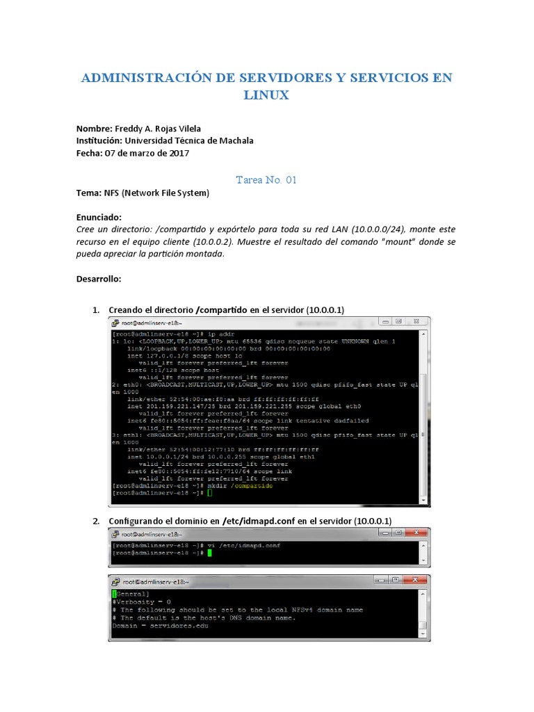NFS (Network File System) | PDF