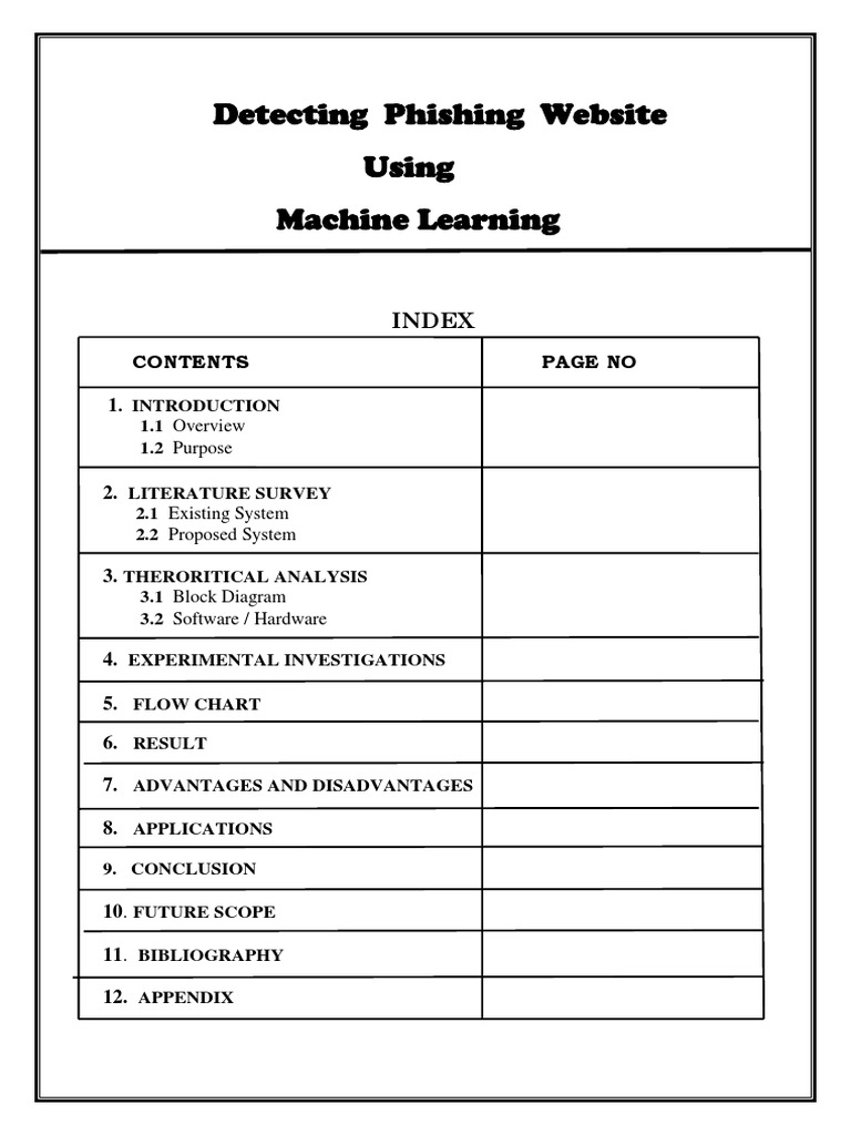 Detecting Phishing Websites Using Machine Learning Techniques | PDF ...