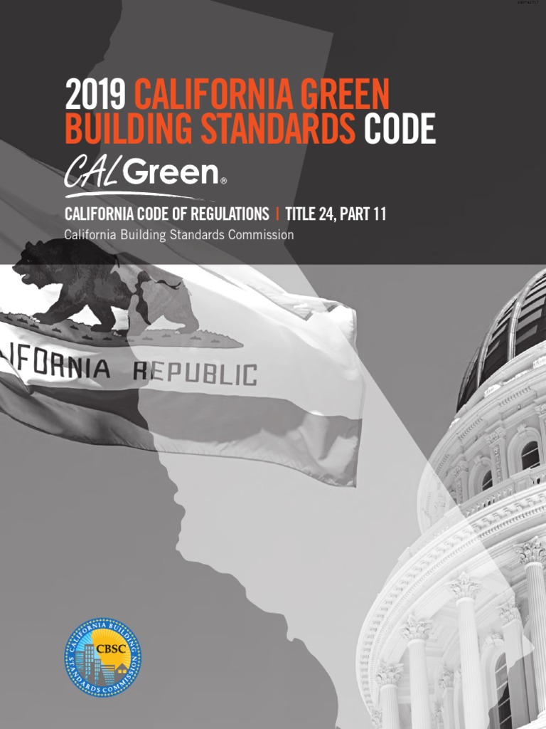 2019 California Green Code | PDF | Building Code | Building Technology