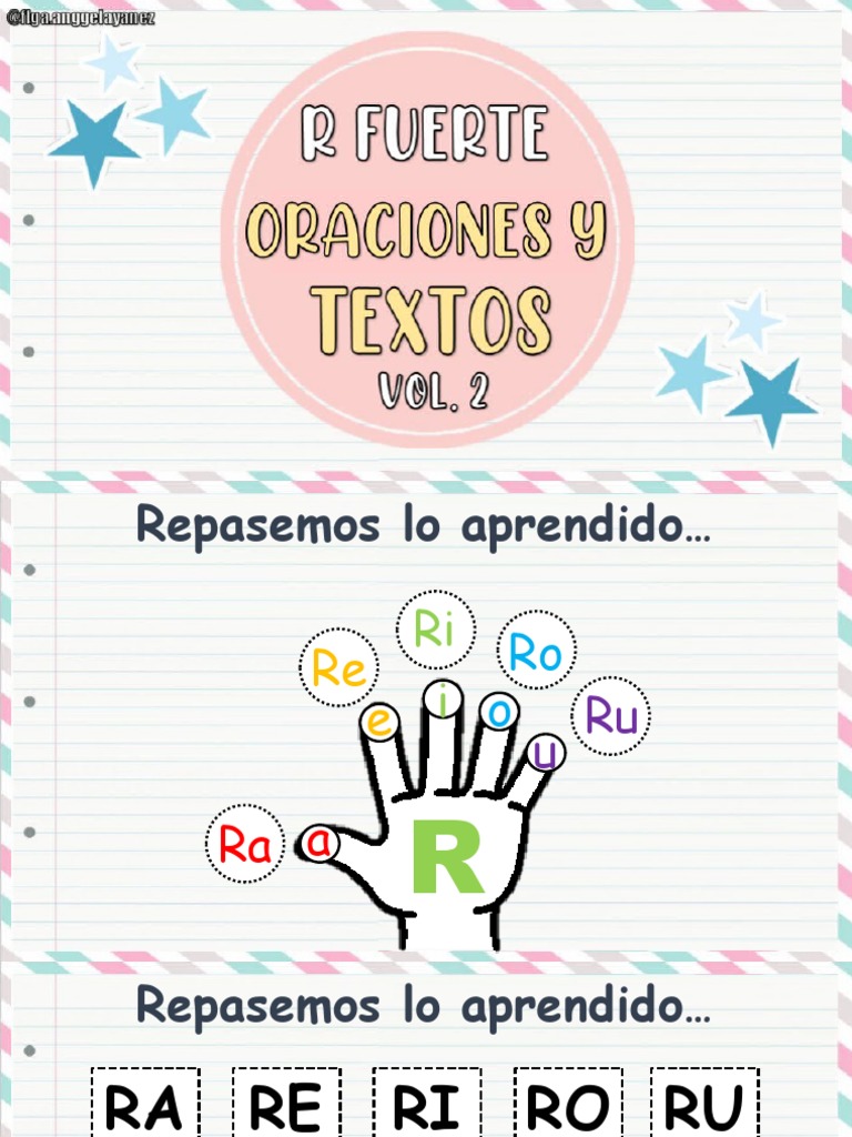 R Fuerte Oraciones y Textos | PDF