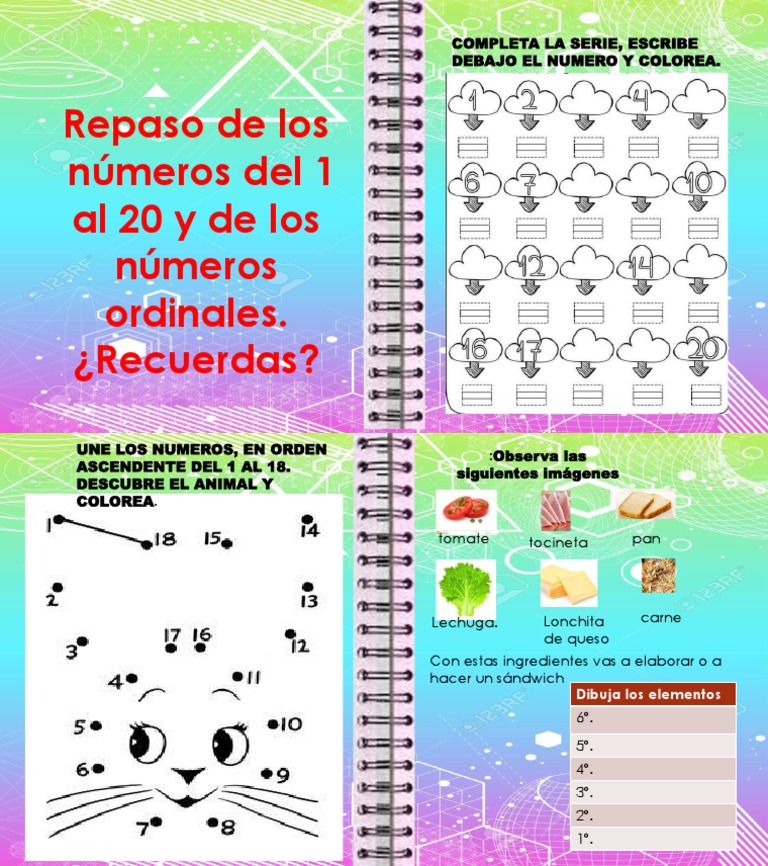 Repaso de Los Numeros Del 1 Al 20... | PDF