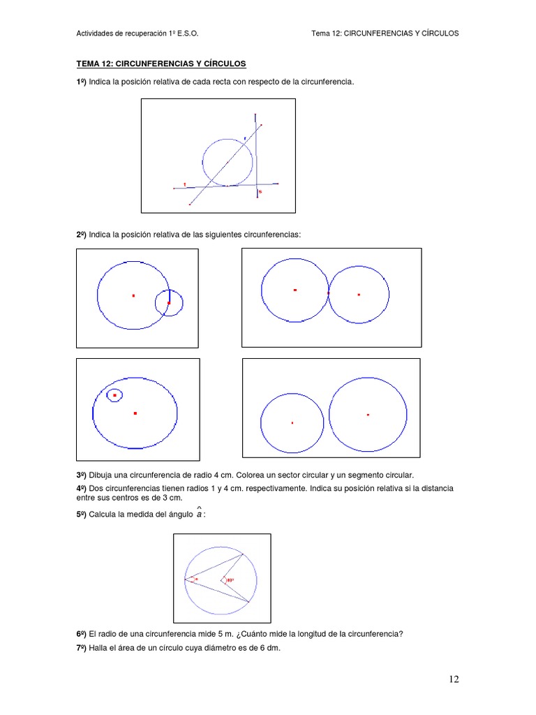 12 Circulos | PDF