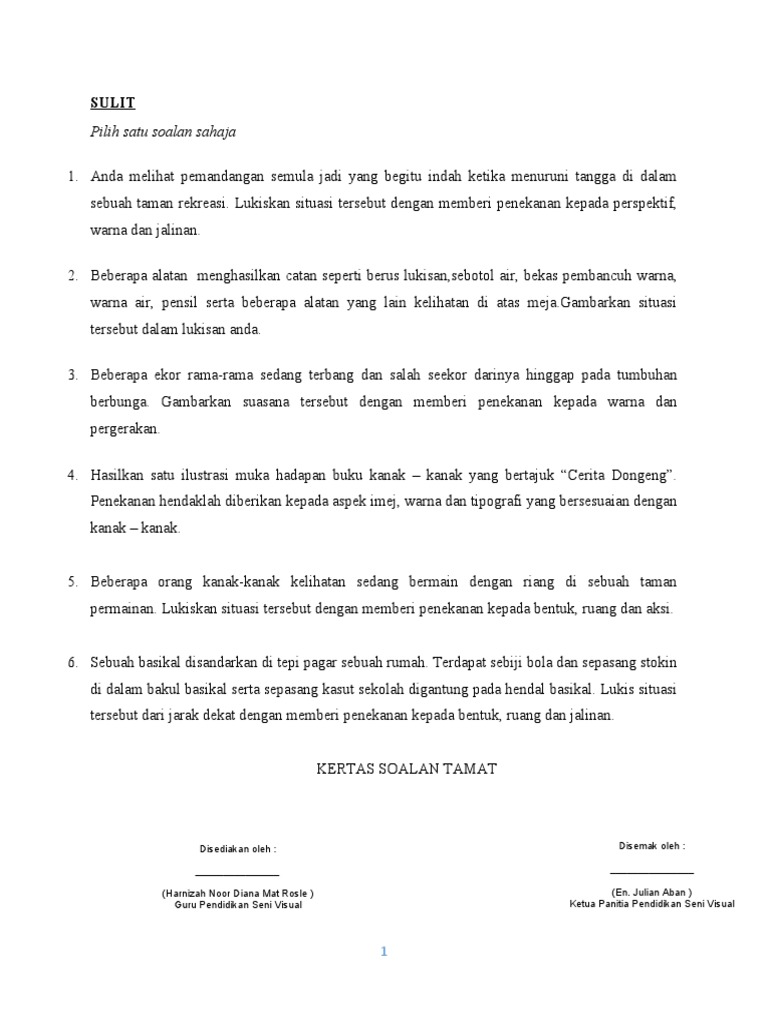 Pdfslide - Tips Soalan PSV Tingkatan 2 | PDF