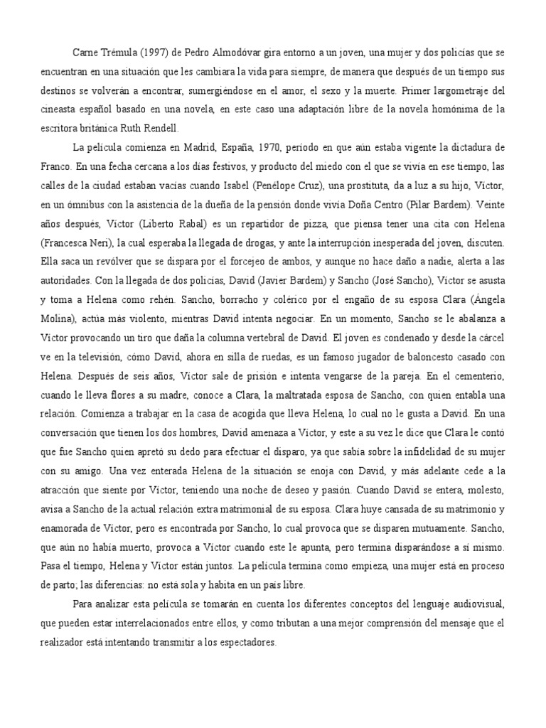 Carne Trémula. | PDF