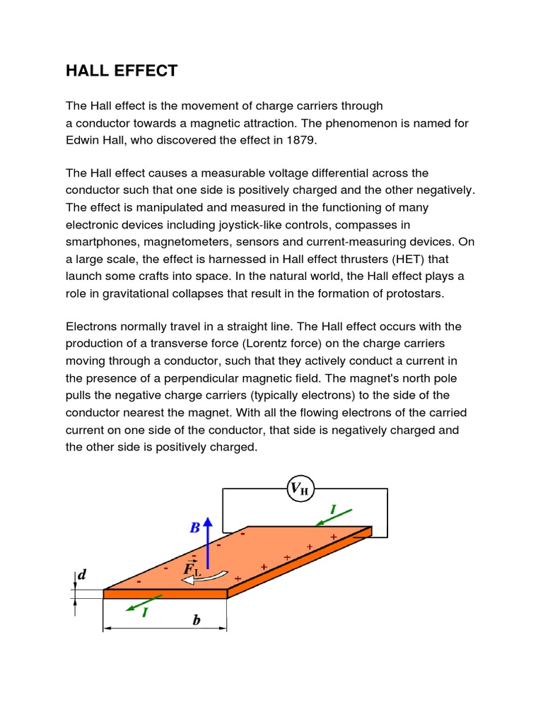 Hall Effect | PDF