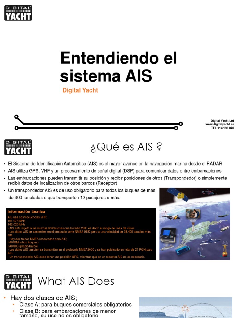 AIS Training in Spanish | PDF | Inalámbrico | Telecomunicaciones