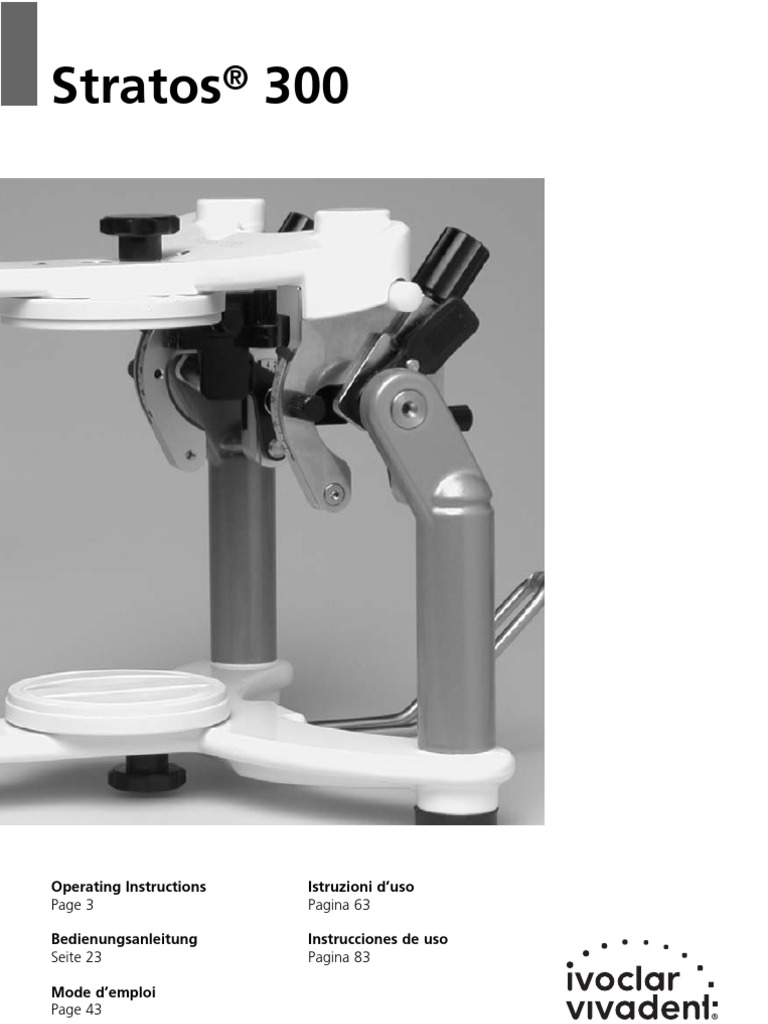 Stratos 300 | PDF | Screw | Mouth