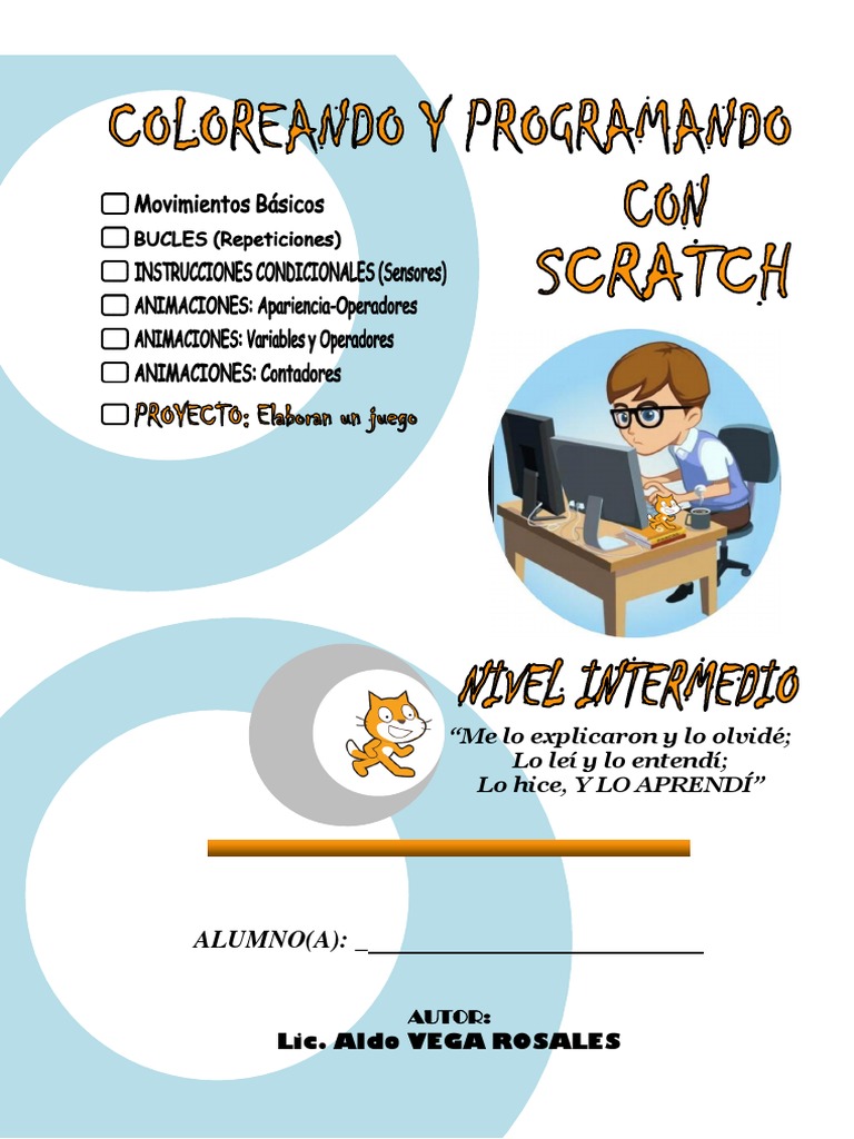 Programando Con Scrasht01 | PDF | Scratch (lenguaje de programación) | Lenguaje de programación