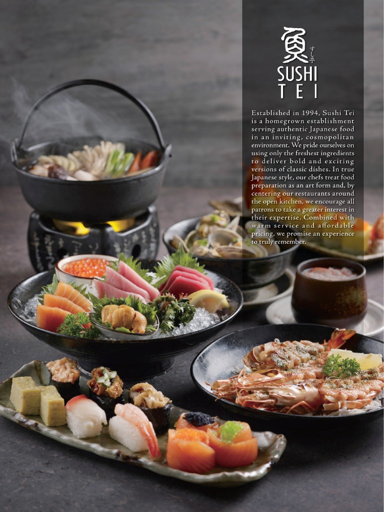 Sushi Tei Grand Menu | PDF