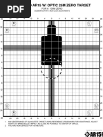 Improved M16A2 - A3 - A4 Zero Target | PDF | Artillery | Projectiles