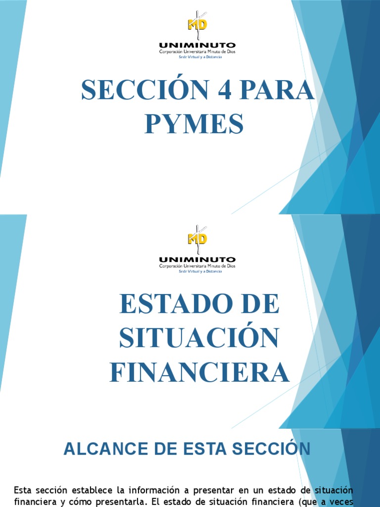 Sección 4, 5 y 6 Niif para Pymes | Descargar gratis PDF | Compartir ...