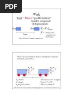 Physics - Lecture 2.1 Work | PDF | Acceleration | Force