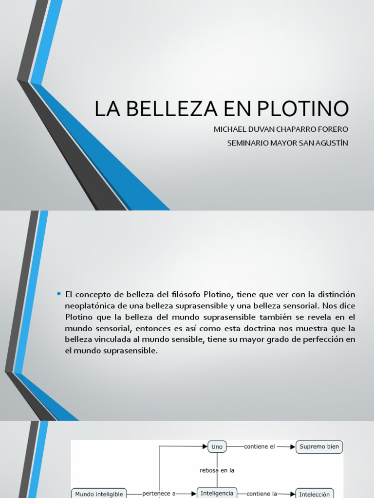 La Belleza en Plotino | PDF