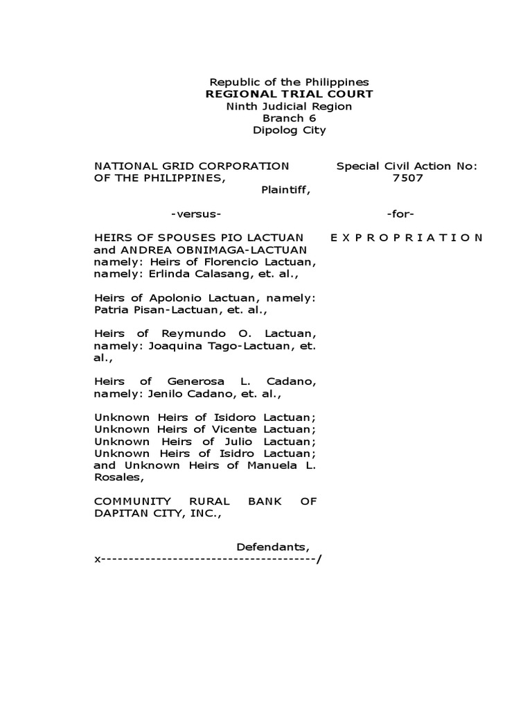 Motion For Intervention | PDF | Intervention (Law) | Lawsuit