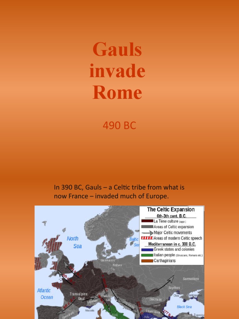 Gauls Invade Rome: 390 BC Battle | PDF | Roman Republic | Ancient Europe