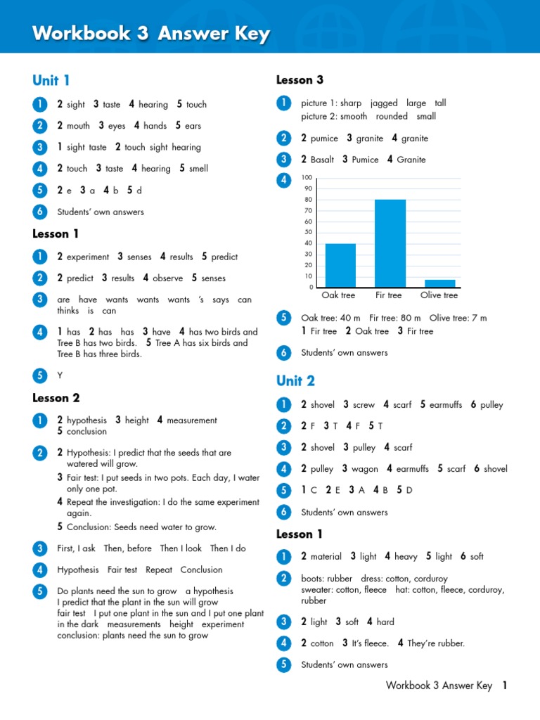 Big Science Workbook 3 Answer Key PDF | PDF | Venus | Mercury (Planet)