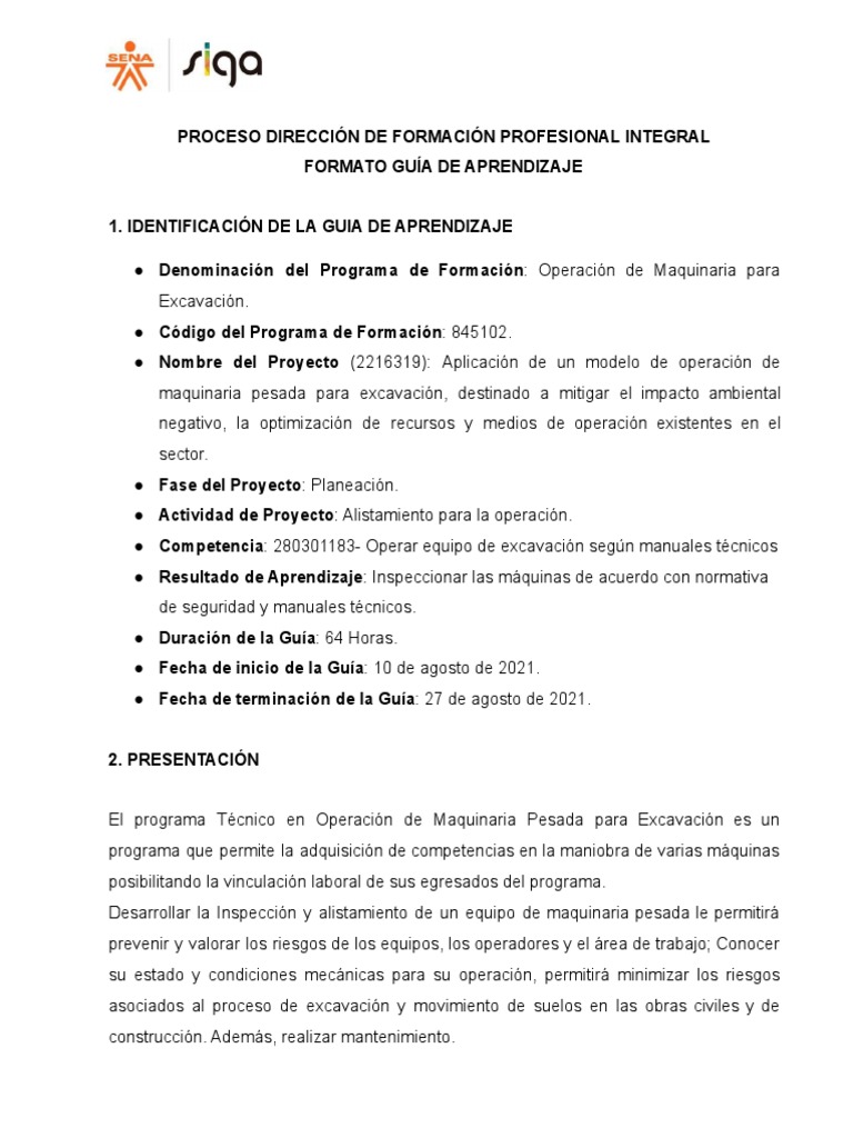 Actividad 1 Guia 2 Edinson Castillo | PDF | Aprendizaje | Suelo