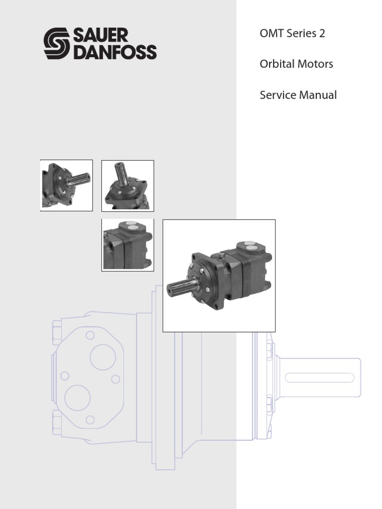 OMT Series 2 Orbital Motors Service Manual | PDF | Valve | Bearing ...