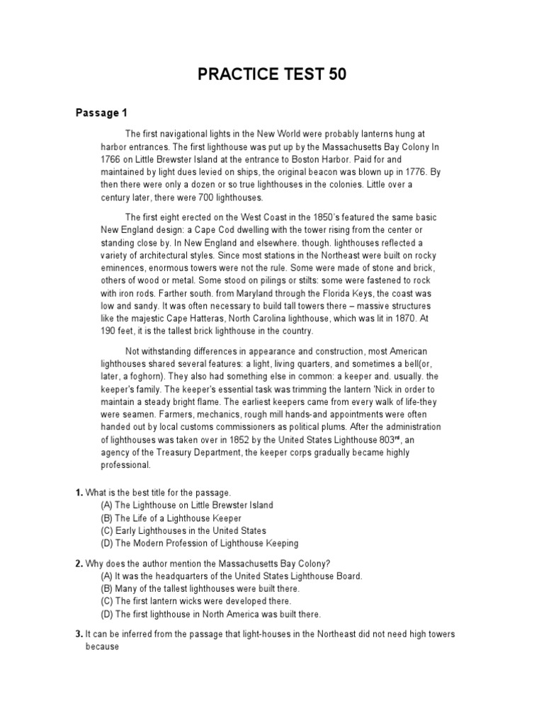 Practice Test 50: Passage 1 | PDF | Liquids | Gases
