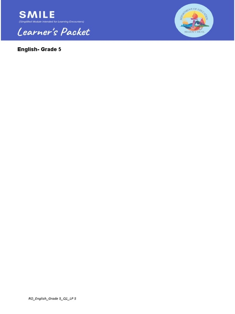 SMILE Template | PDF