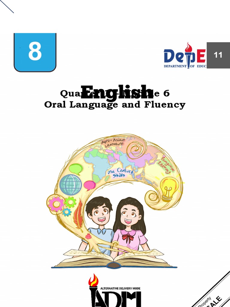 Eng8 - Q1 - Mod6 - Oral Language and Fluency - Version3 | PDF | Speech | Body Language