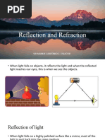 REFLECTION OF LIGHT PowerPoint Presentation With Activities | PDF