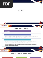 Protection CT Sizing | PDF | Transformer | Electrical Engineering