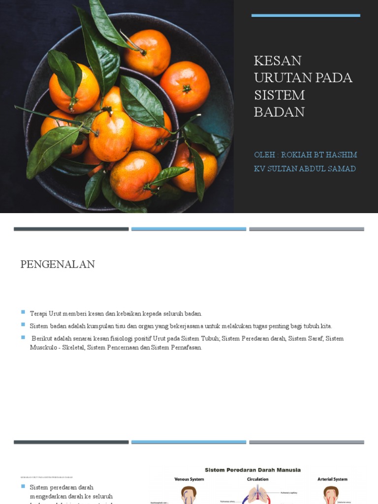 Kebaikan Urutan Pada Sistem Badan | PDF