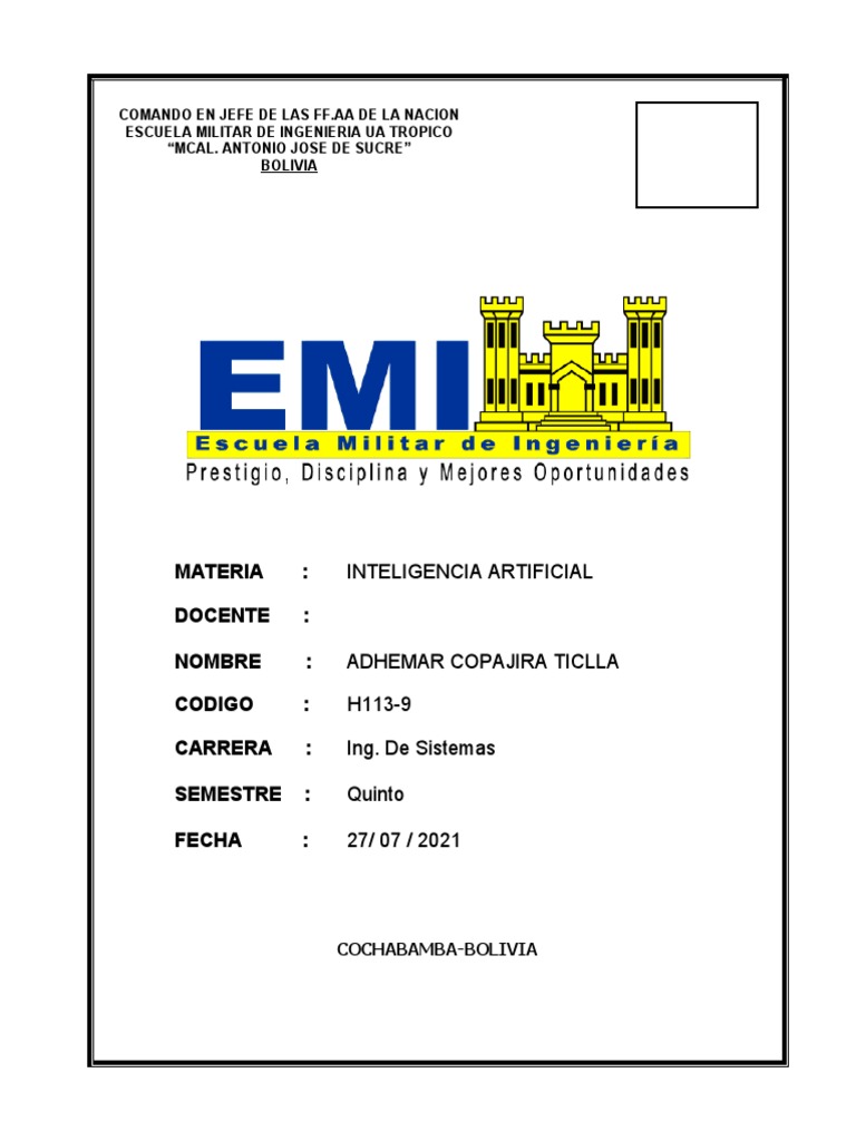 Modelo Caratula EMI | PDF