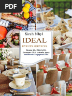 Event Proposal Sample EVS NC III | PDF | Business