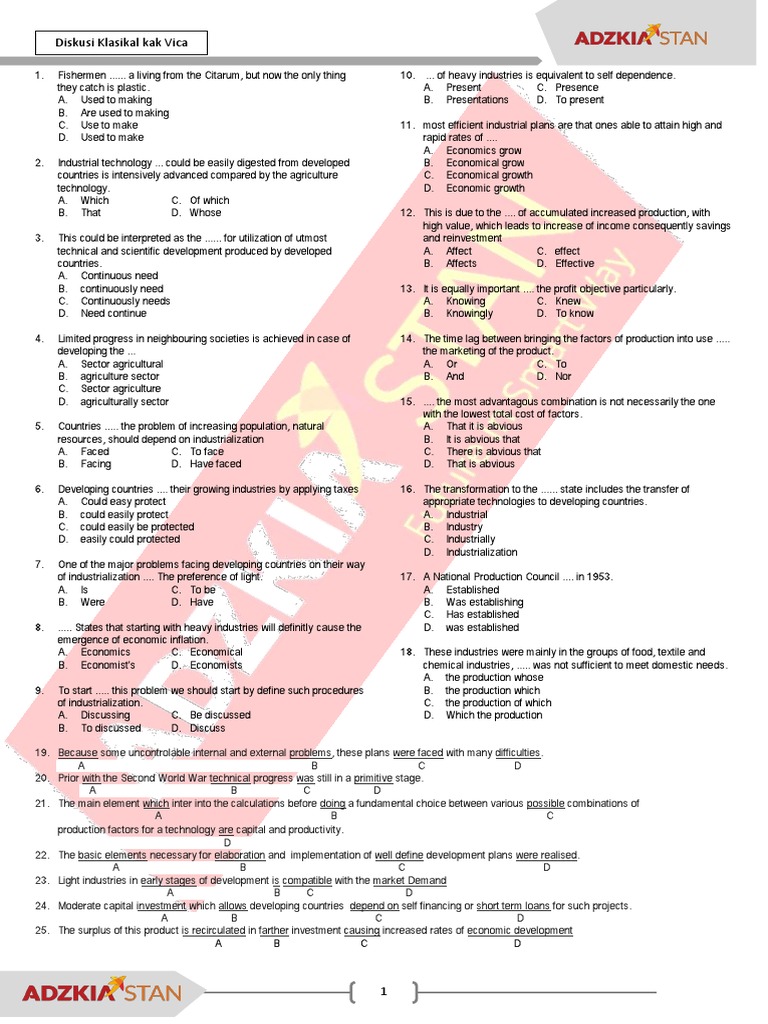 Diskusi Klasikal Kak Vica | PDF | Economics | Factors Of Production